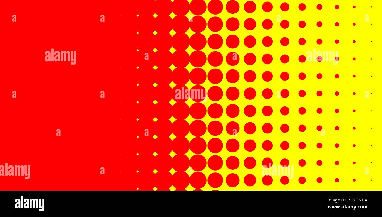 Pop art, polka dots, circles halftone, comic effect pattern - stock vector illustration, clip ...