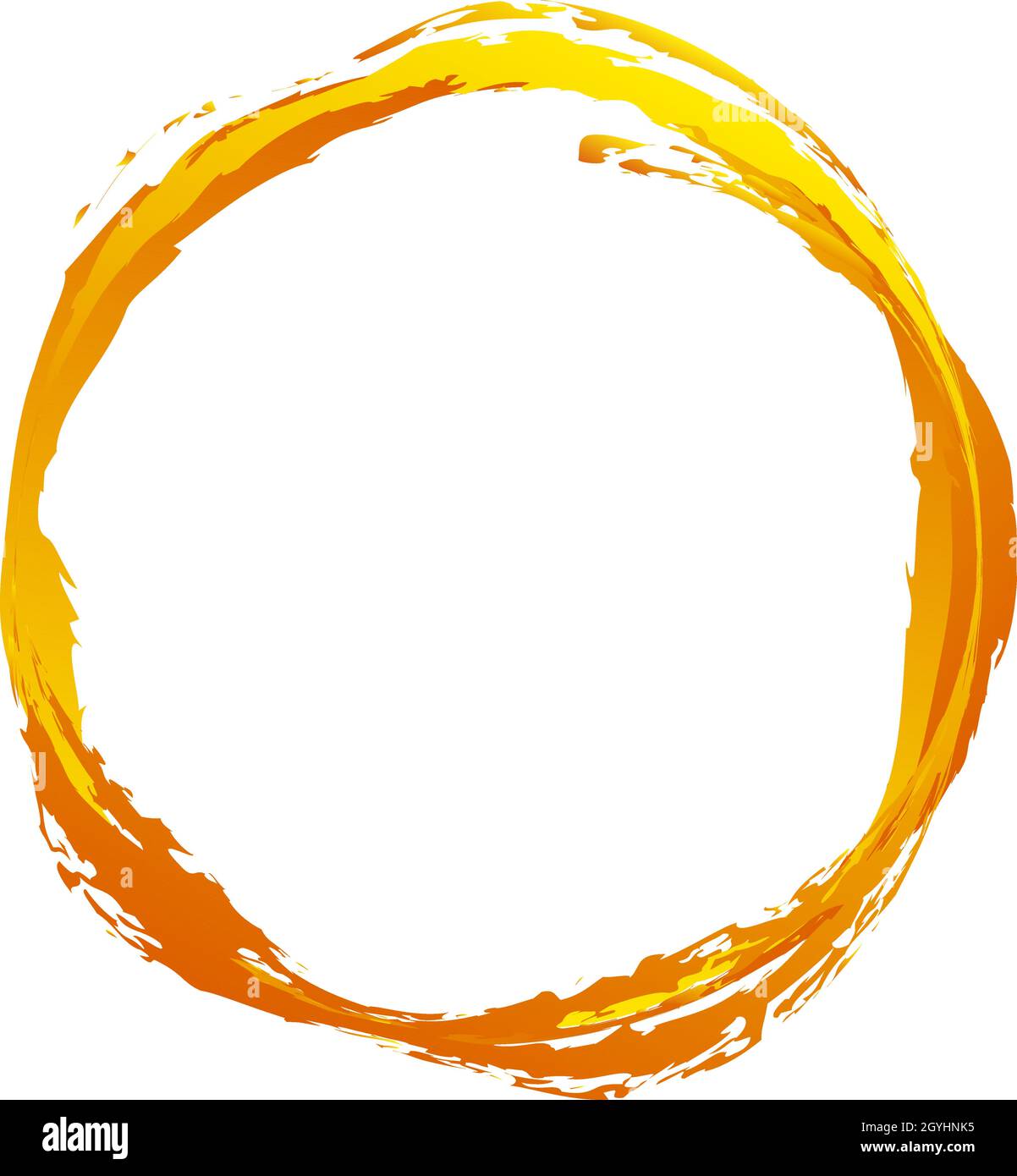 Grungy textured circle element, shape. Circular grunge shape - stock ...