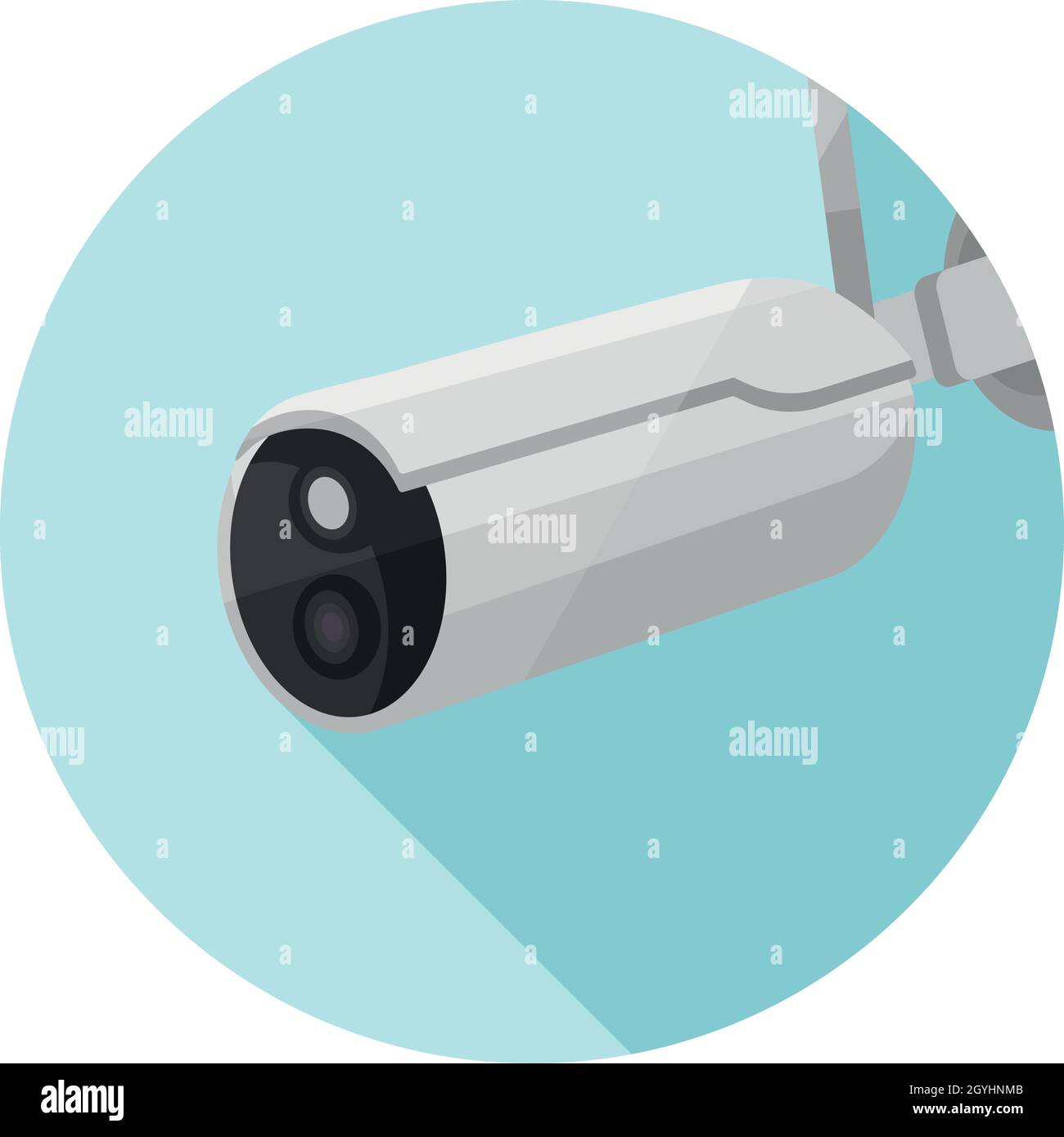 Vector flat design Security Camera Stock Vector Image & Art - Alamy