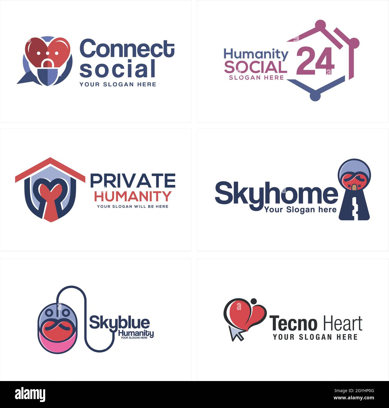 Humanity Logo Design collection Stock Vector Image & Art - Alamy