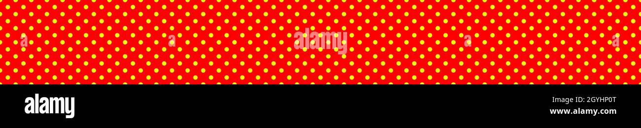 Pop art, polka dots, circles halftone, comic effect pattern. Seamlessly repeatable - stock ...