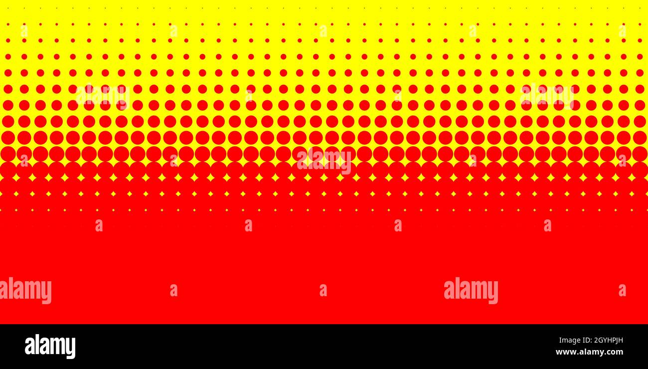 Pop art, polka dots, circles halftone, comic effect pattern - stock ...