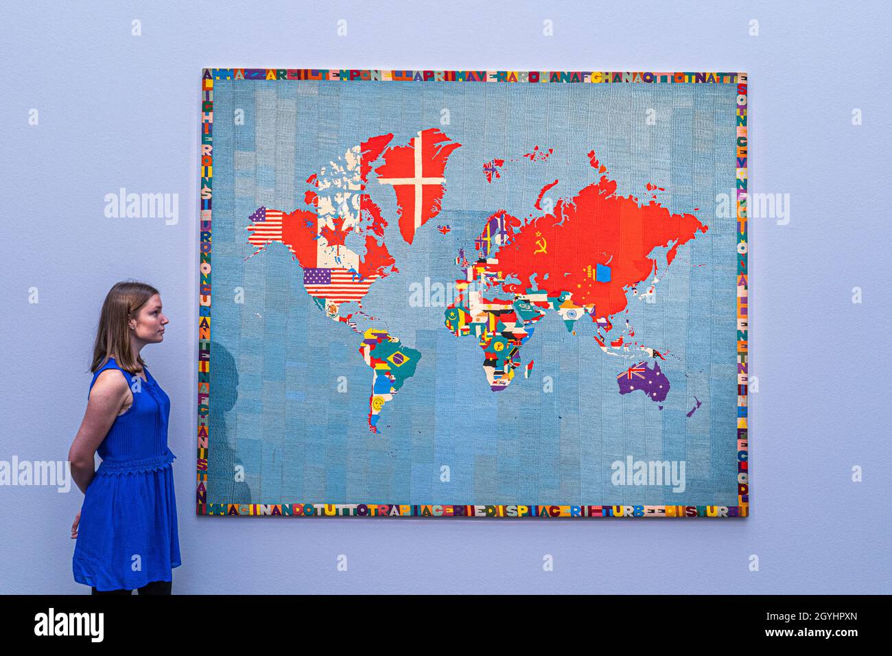 Alighiero boetti hi-res stock photography and images - Alamy