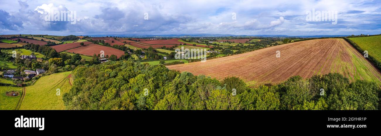 4k aerial river fields landscape hi-res stock photography and images ...