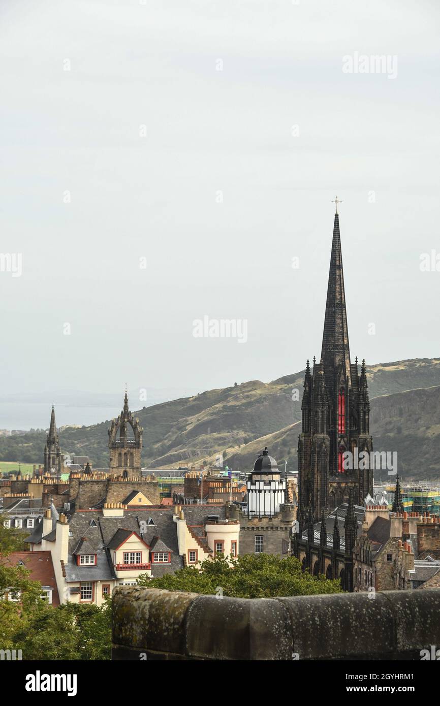 Edinburgh Castle and Grounds Stock Photo - Alamy