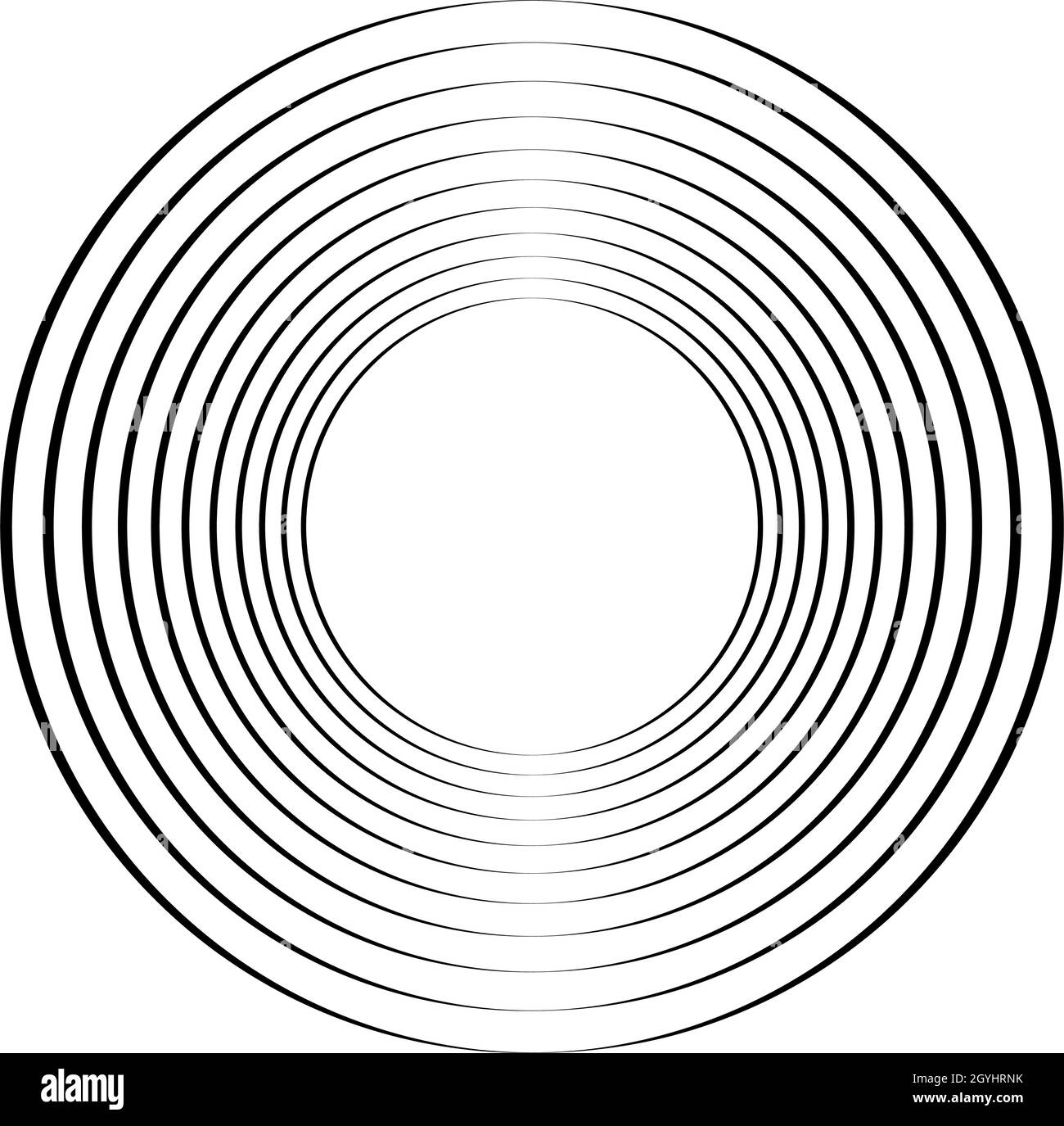 Circle, oval, eliipse contour graphics - stock vector illustration ...