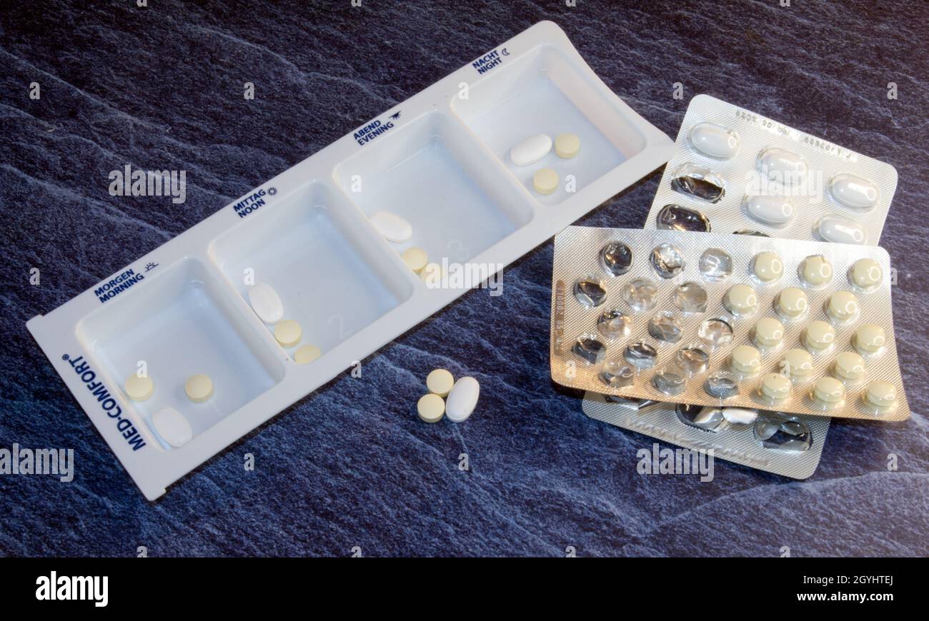 Medication box hi-res stock photography and images - Alamy