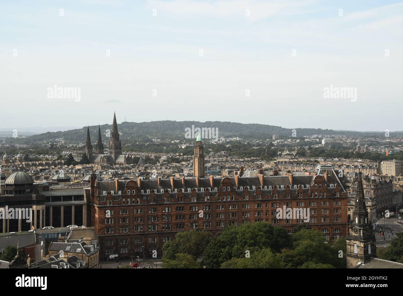 Edinburgh Castle and Grounds Stock Photo - Alamy