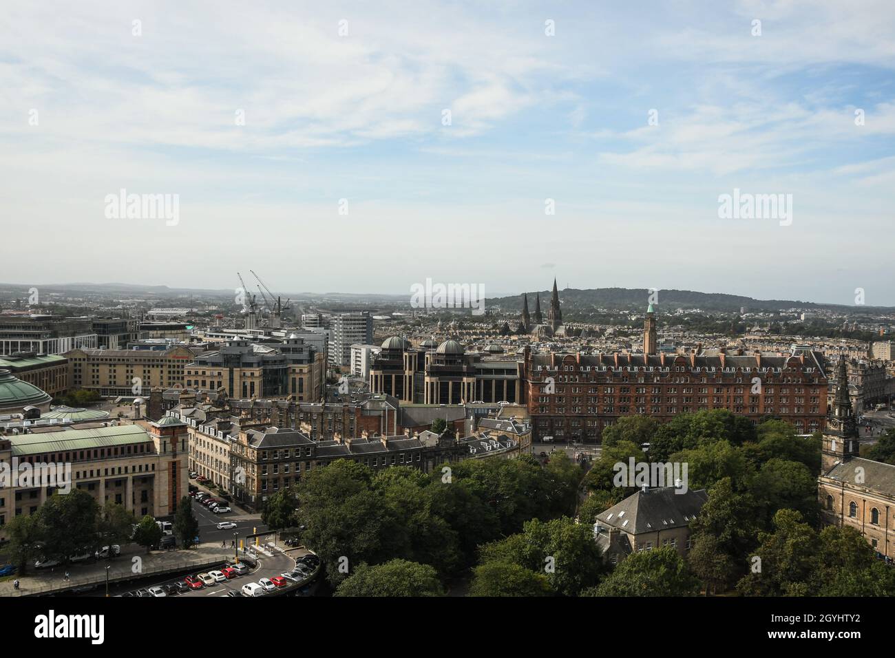Edinburgh Castle and Grounds Stock Photo - Alamy