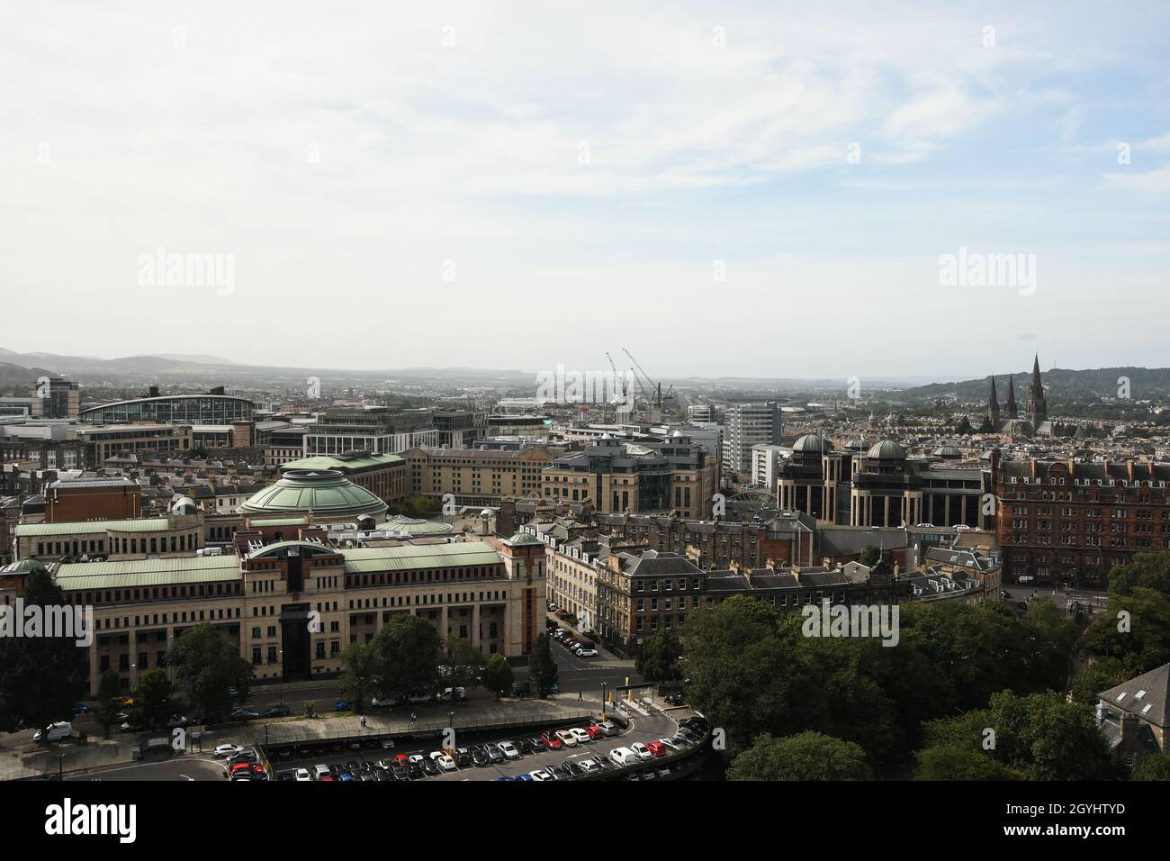 Edinburgh Castle and Grounds Stock Photo - Alamy