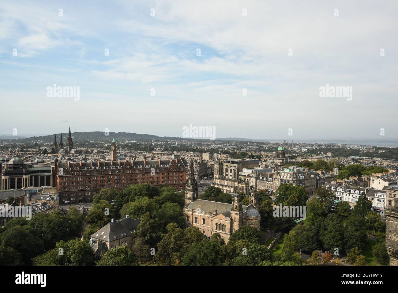 Edinburgh Castle and Grounds Stock Photo - Alamy