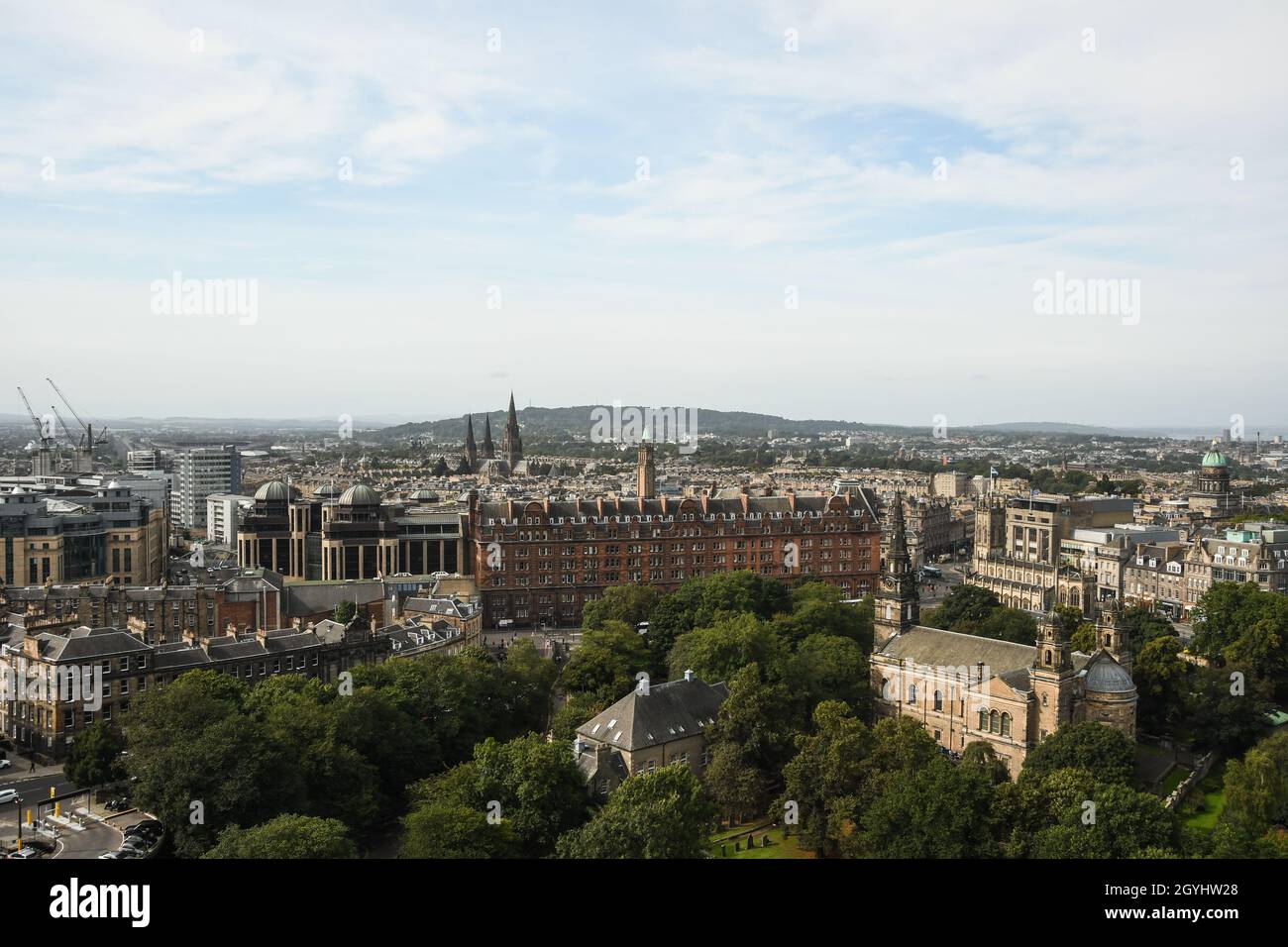 Edinburgh Castle and Grounds Stock Photo - Alamy