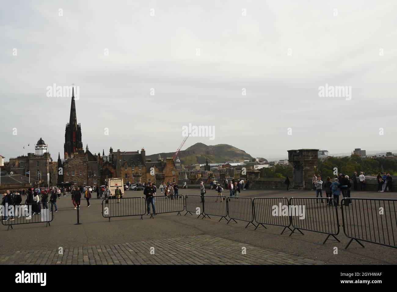 Edinburgh Castle and Grounds Stock Photo - Alamy