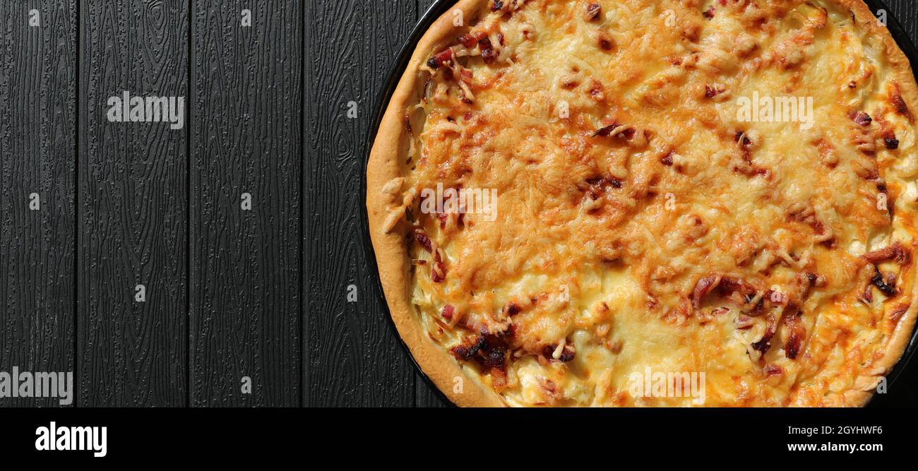 a freshly baked onion cake Stock Photo - Alamy