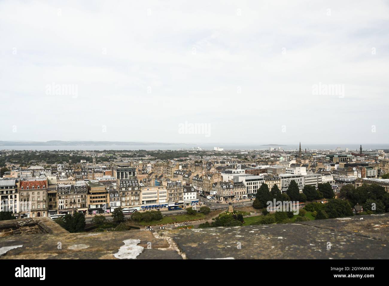 Edinburgh Castle and Grounds Stock Photo - Alamy