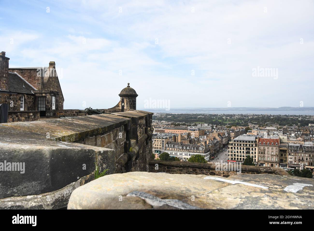 Edinburgh Castle and Grounds Stock Photo - Alamy