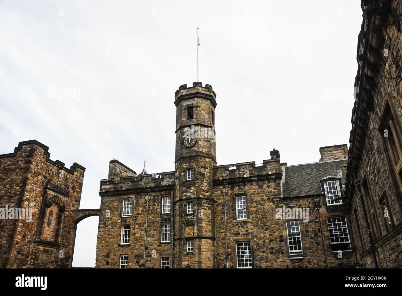 Edinburgh Castle and Grounds Stock Photo - Alamy