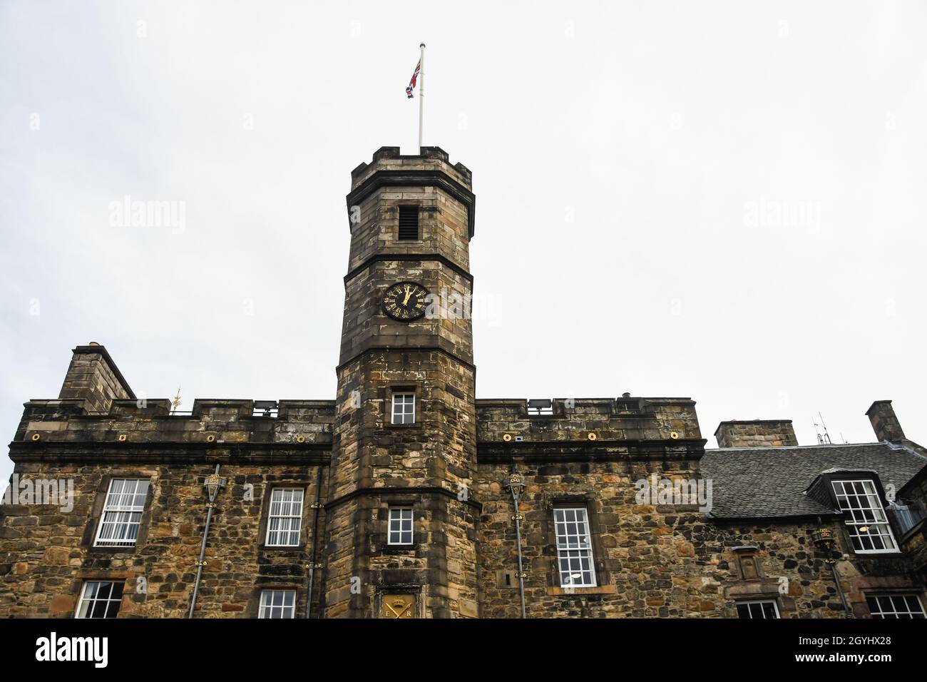 Edinburgh Castle and Grounds Stock Photo - Alamy