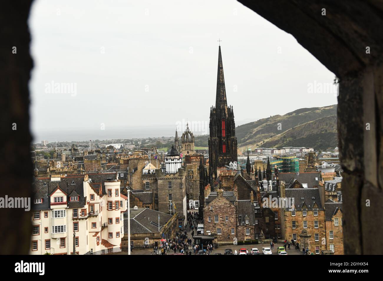 Edinburgh Castle and Grounds Stock Photo - Alamy