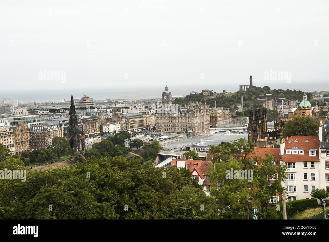 Edinburgh Castle and Grounds Stock Photo - Alamy