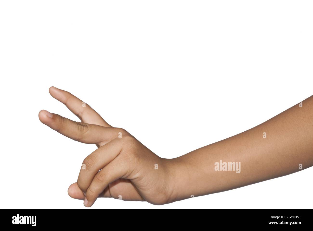 Woman hand isolated on white background. Latin America. Guatemala Stock ...