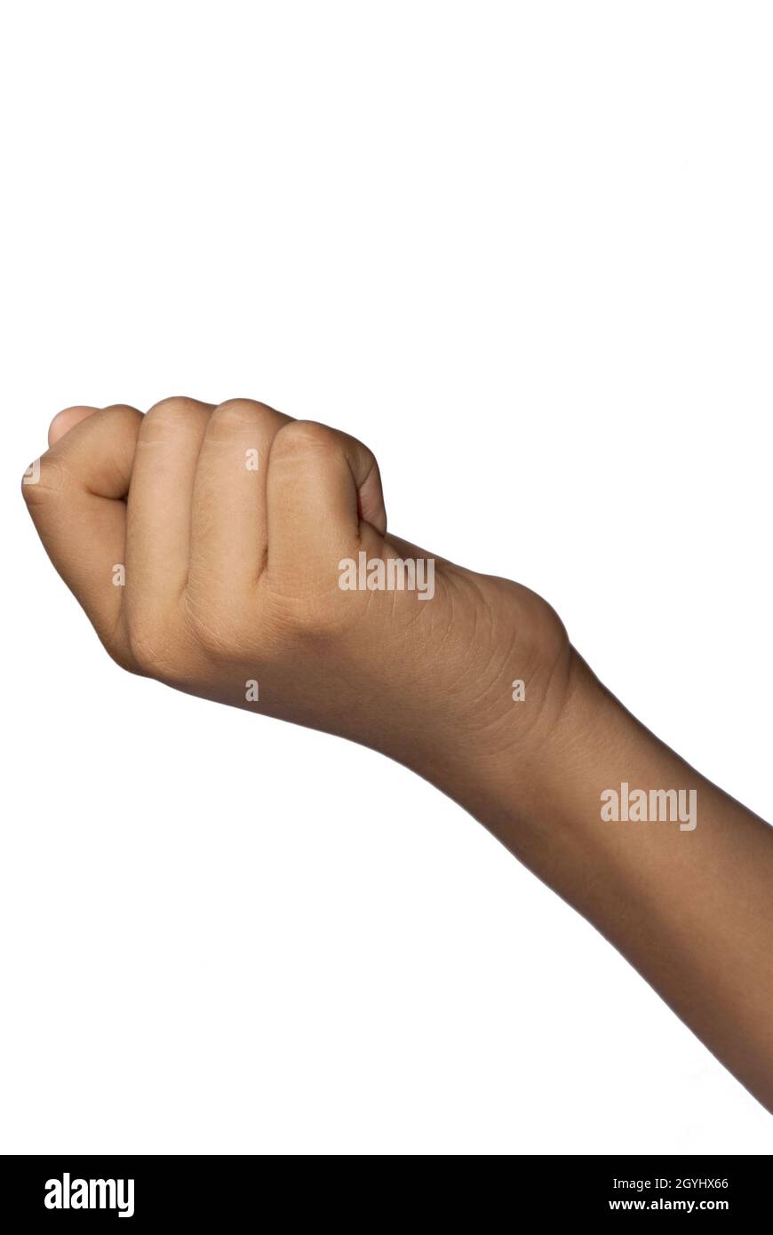 Woman hand isolated on white background. Latin America. Guatemala Stock ...