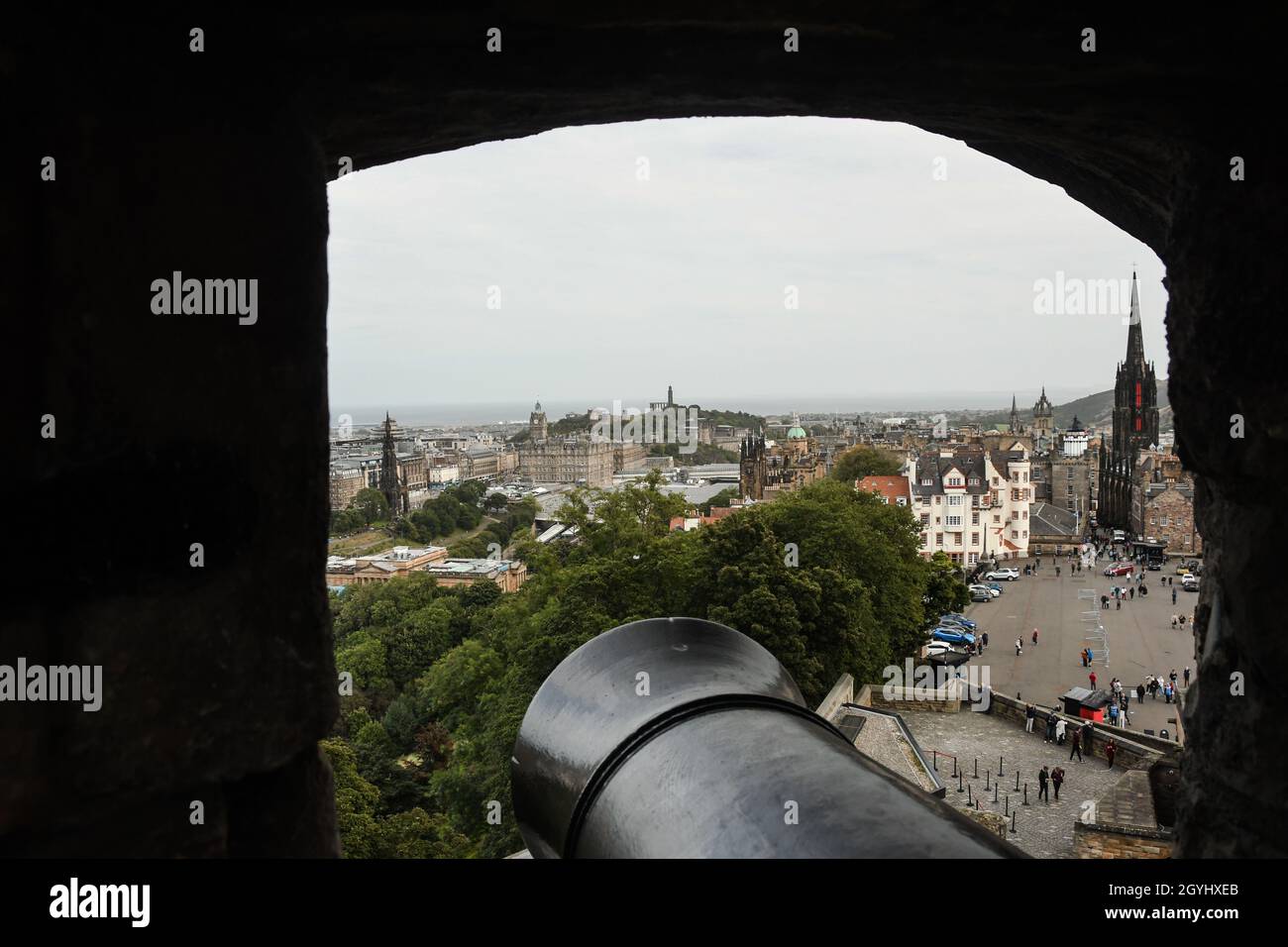 Edinburgh Castle and Grounds Stock Photo - Alamy