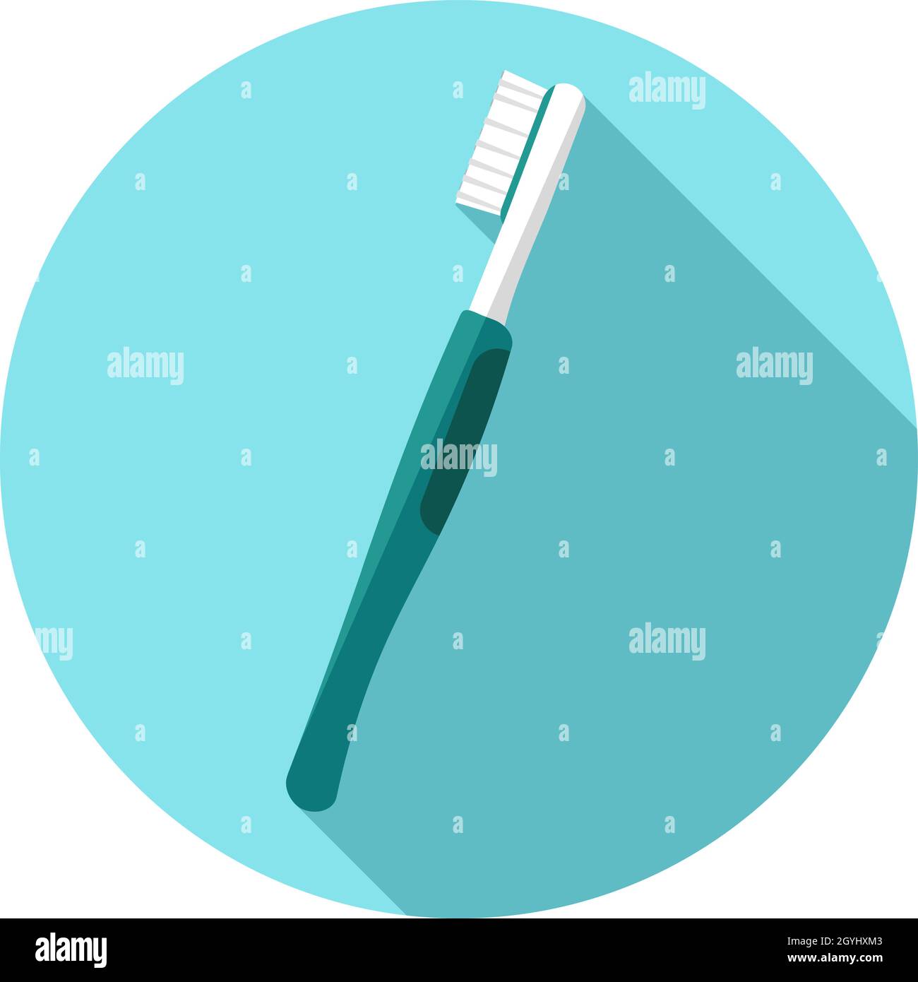 toothbrush vector flat design Stock Vector Image & Art - Alamy