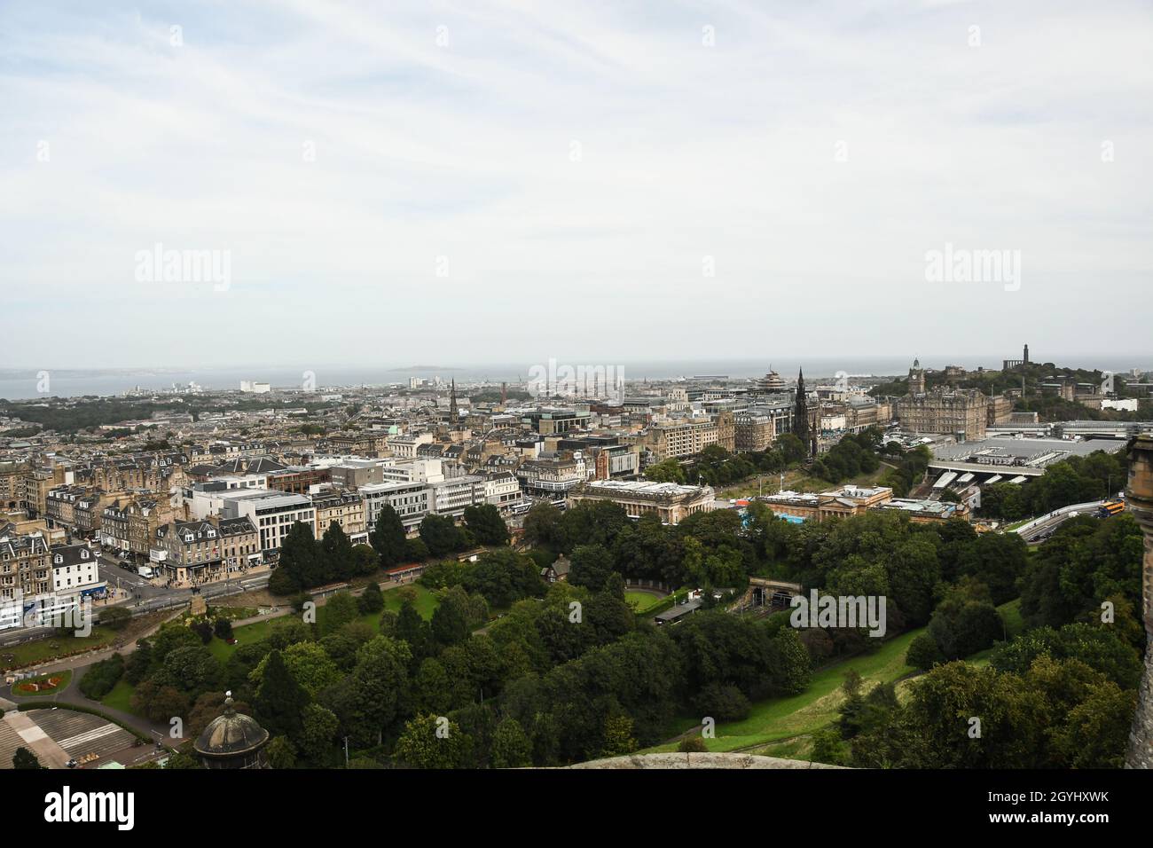 Edinburgh Castle and Grounds Stock Photo - Alamy