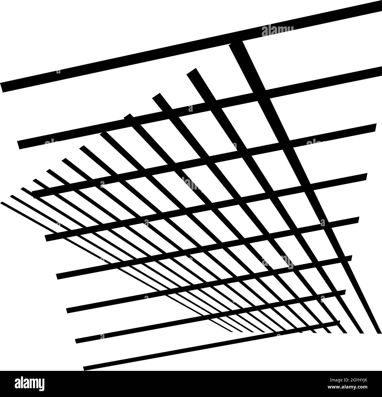 3d ,spatial grids, meshes. Interlace, interlocking, intersecting lines ...
