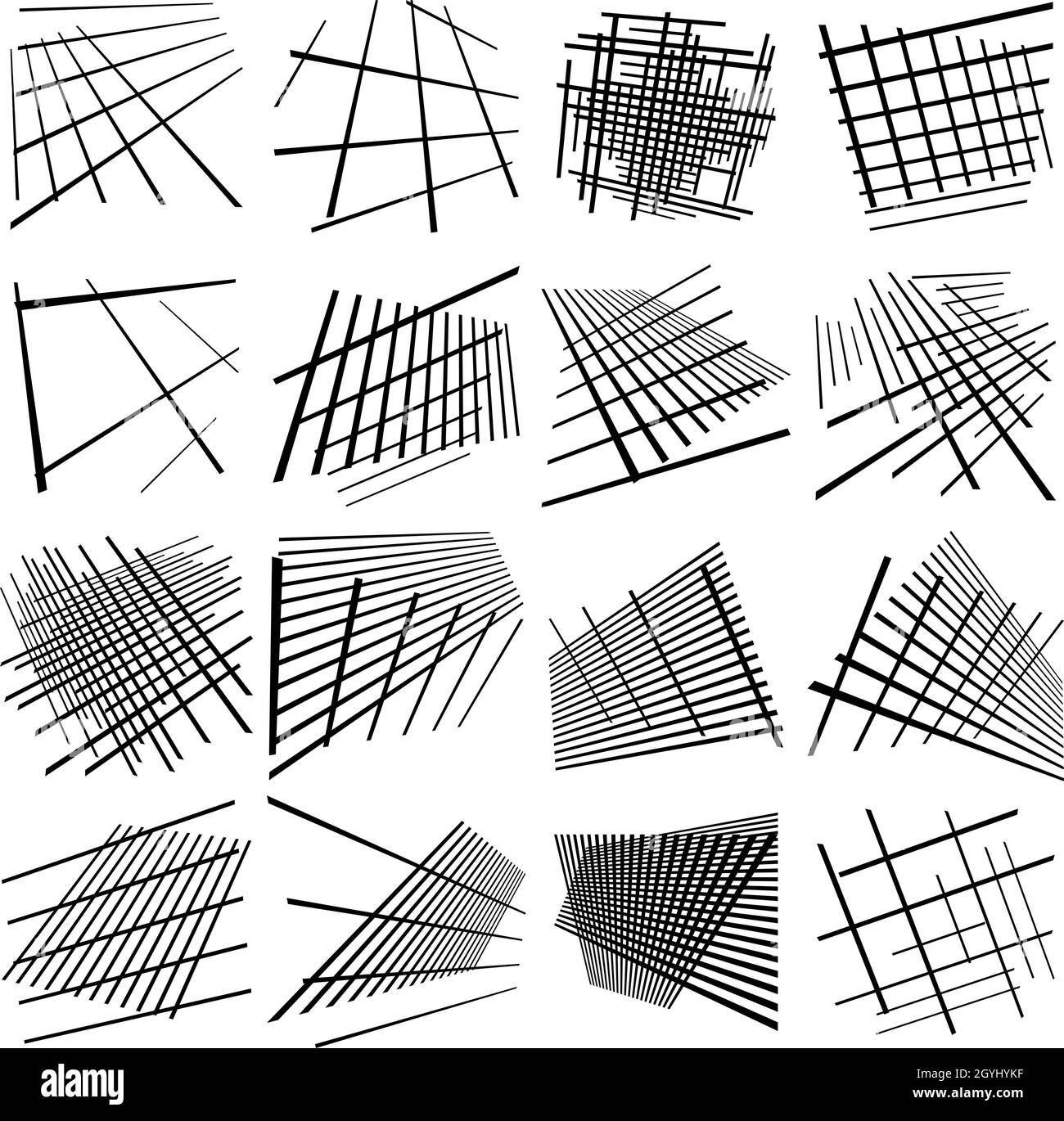3d ,spatial grids, meshes. Interlace, interlocking, intersecting lines ...