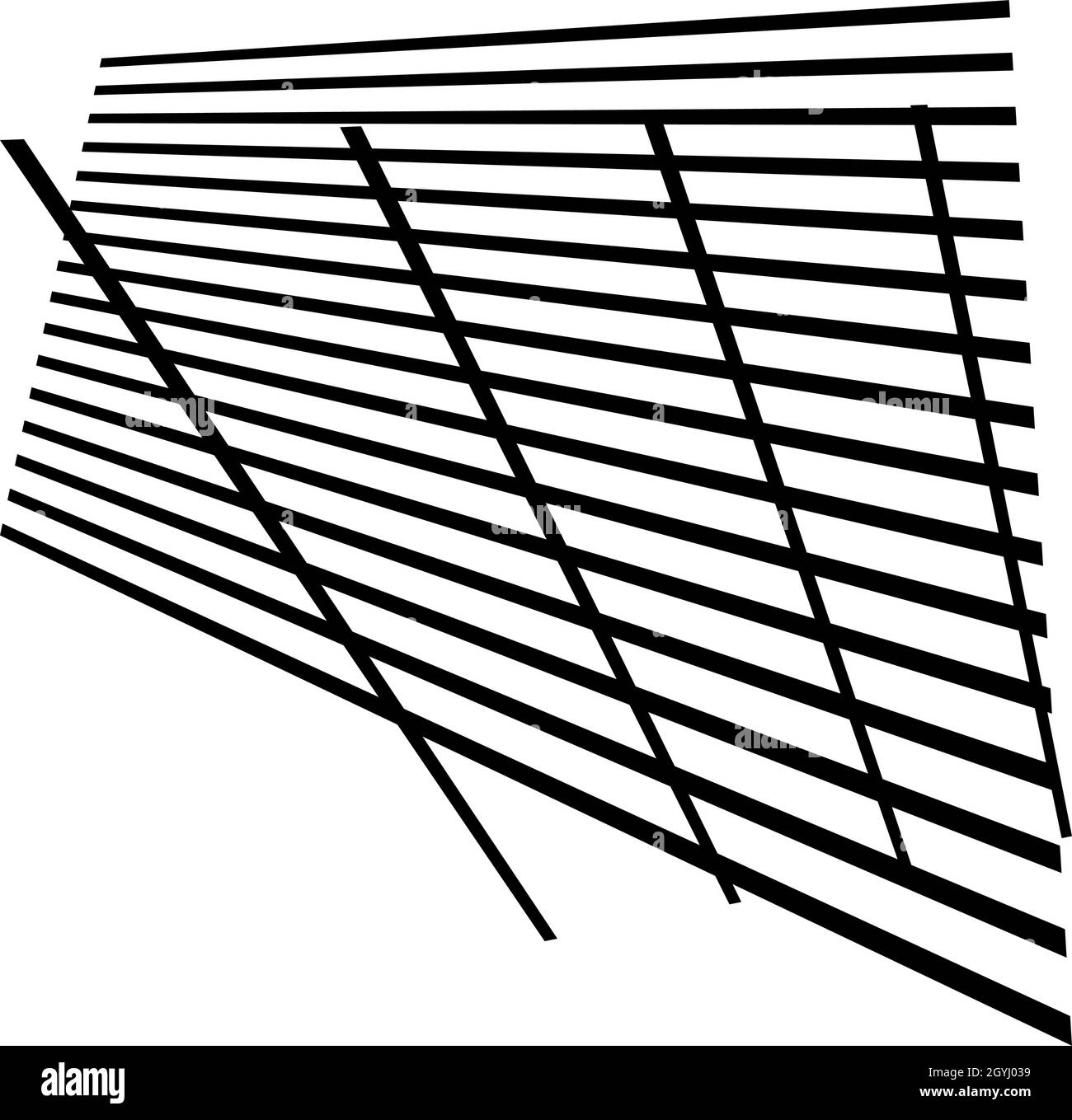 3d ,spatial grids, meshes. Interlace, interlocking, intersecting lines ...