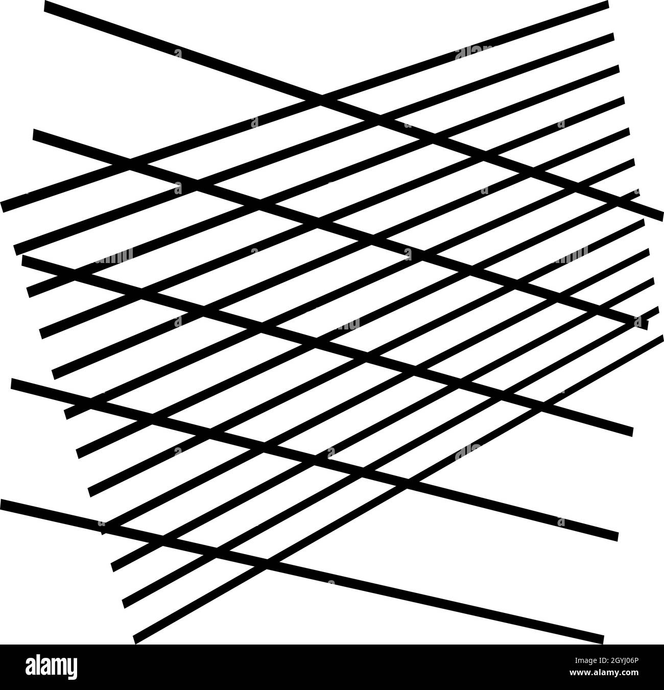 3d ,spatial grids, meshes. Interlace, interlocking, intersecting lines ...