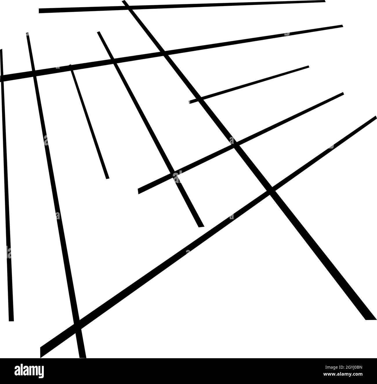 3d ,spatial grids, meshes. Interlace, interlocking, intersecting lines ...