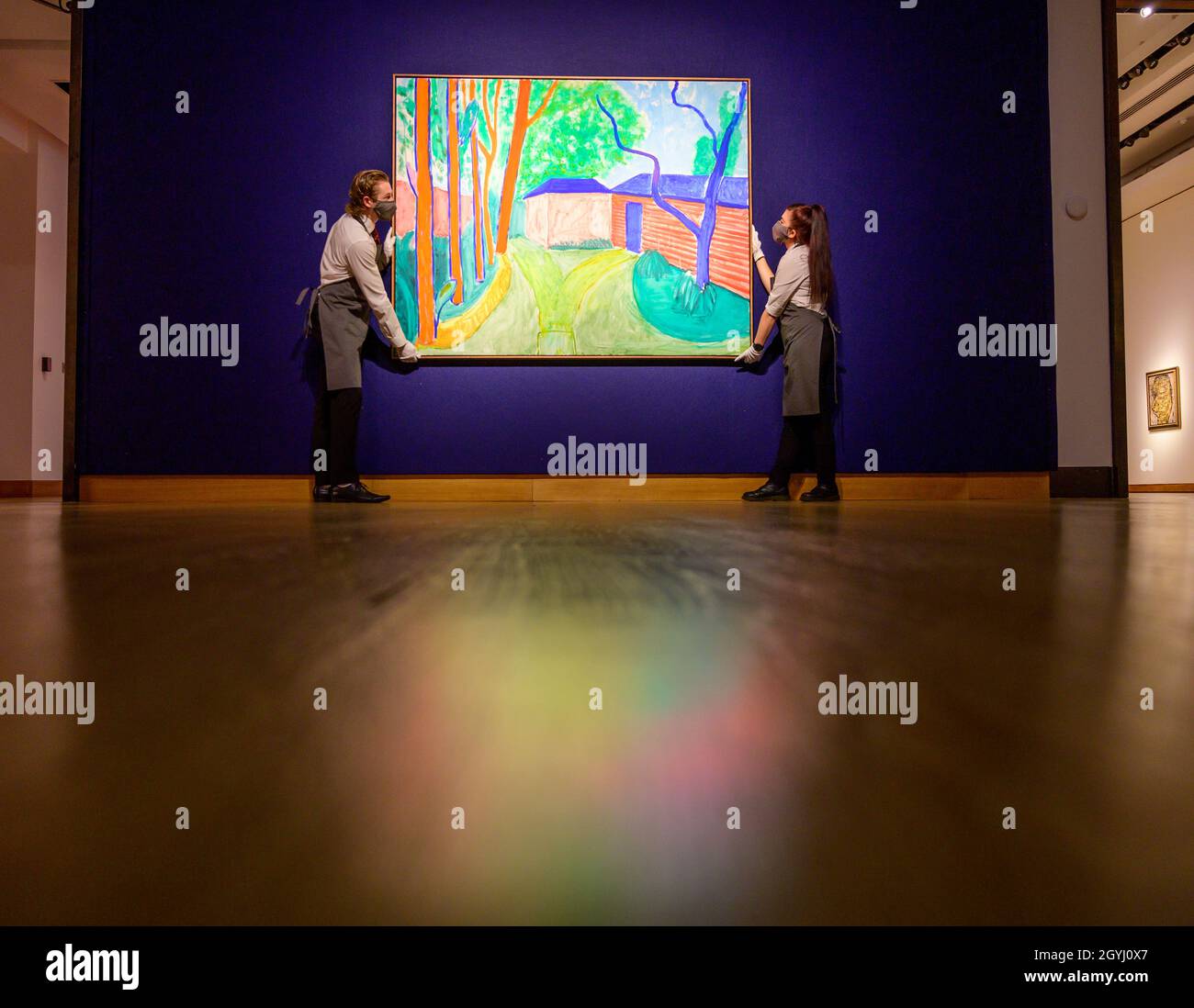 David hockney b 1937 hi-res stock photography and images - Alamy