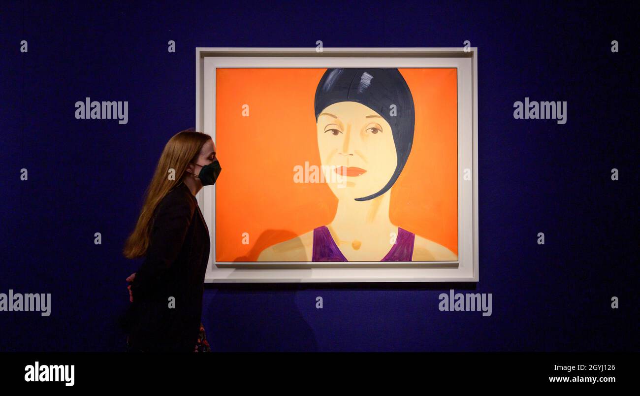 Christie's, London, UK. 8th Oct, 2021. Works by Jean-Michel Basquiat ...