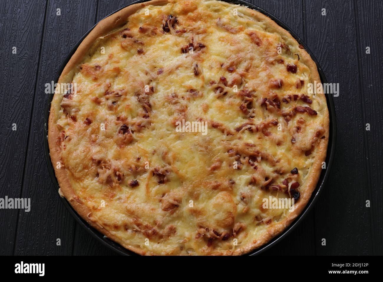a freshly baked onion cake Stock Photo - Alamy
