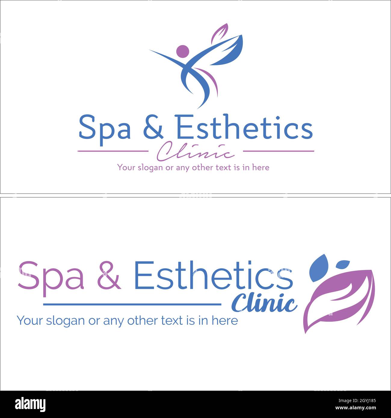 Spa health people logo design Stock Vector Image & Art - Alamy