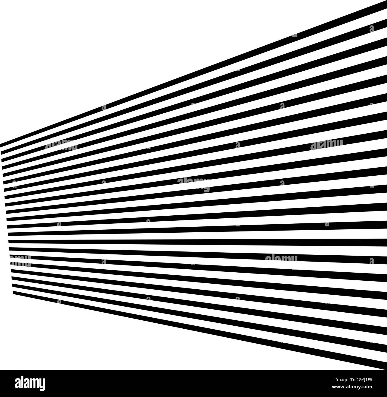 3D straight, parallel dynamic irregular lines, stripes element. Action ...