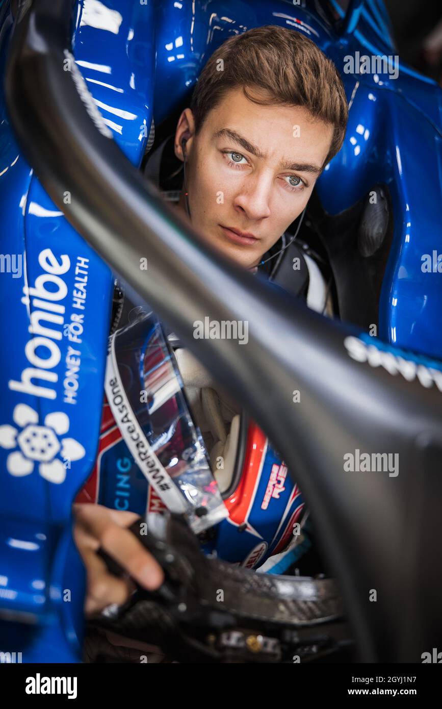 Istanbul, Turkey. 08th Oct, 2021. George Russell (GBR) Williams Racing ...