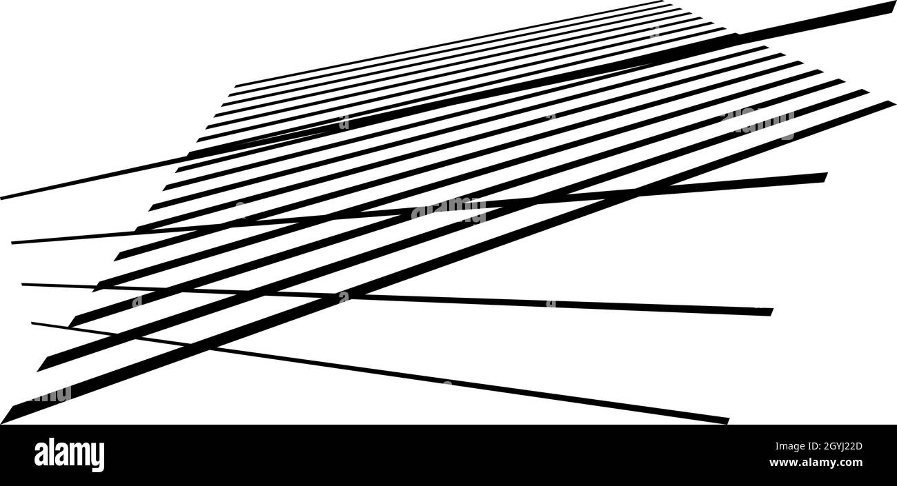 3d spatial grid, mesh, grating and lattice abstract geometric shape ...