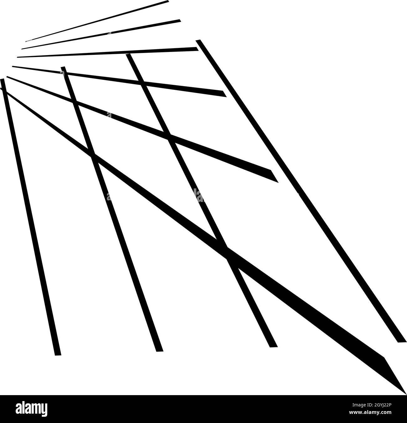 3d ,spatial grids, meshes. Interlace, interlocking, intersecting lines ...