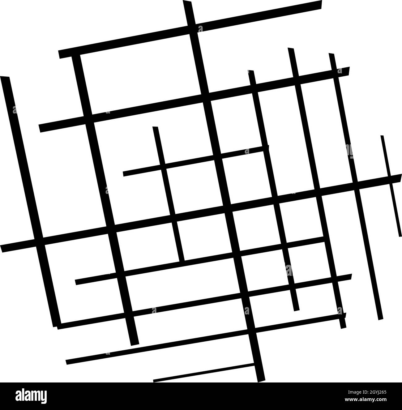 3d ,spatial grids, meshes. Interlace, interlocking, intersecting lines ...