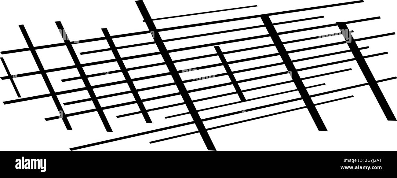 3d spatial grid, mesh, grating and lattice abstract geometric shape ...