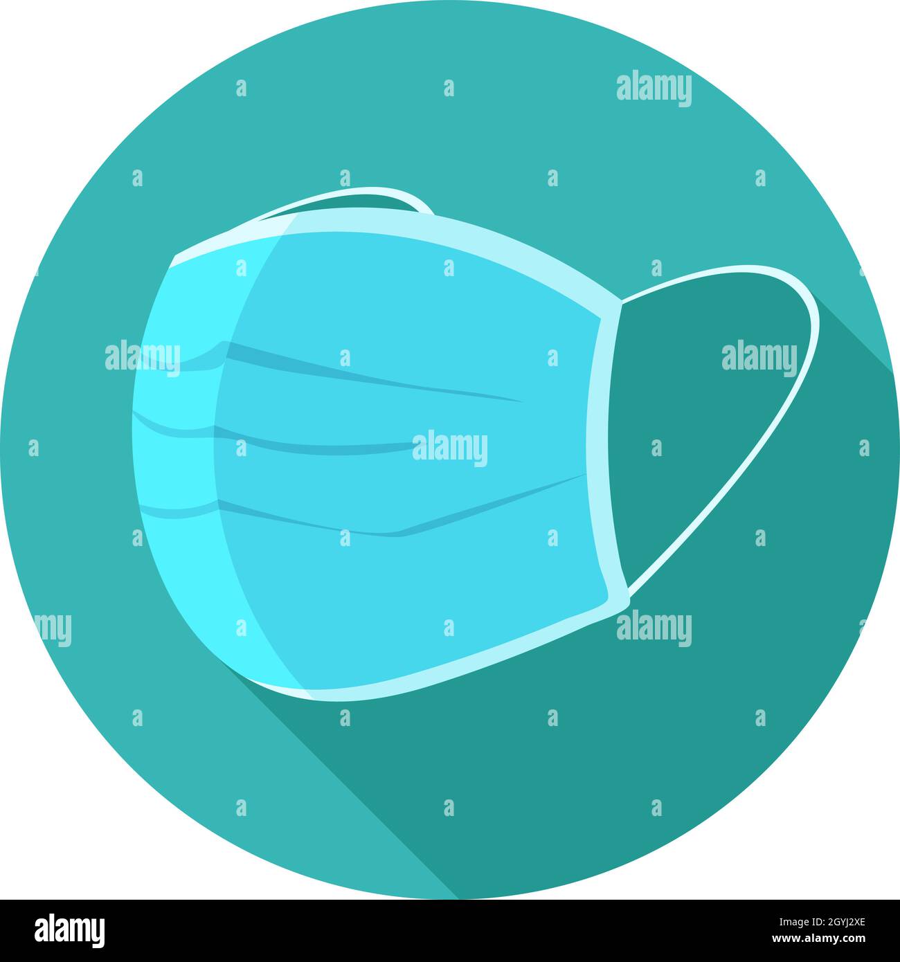 flat design face mask vector Stock Vector Image & Art - Alamy