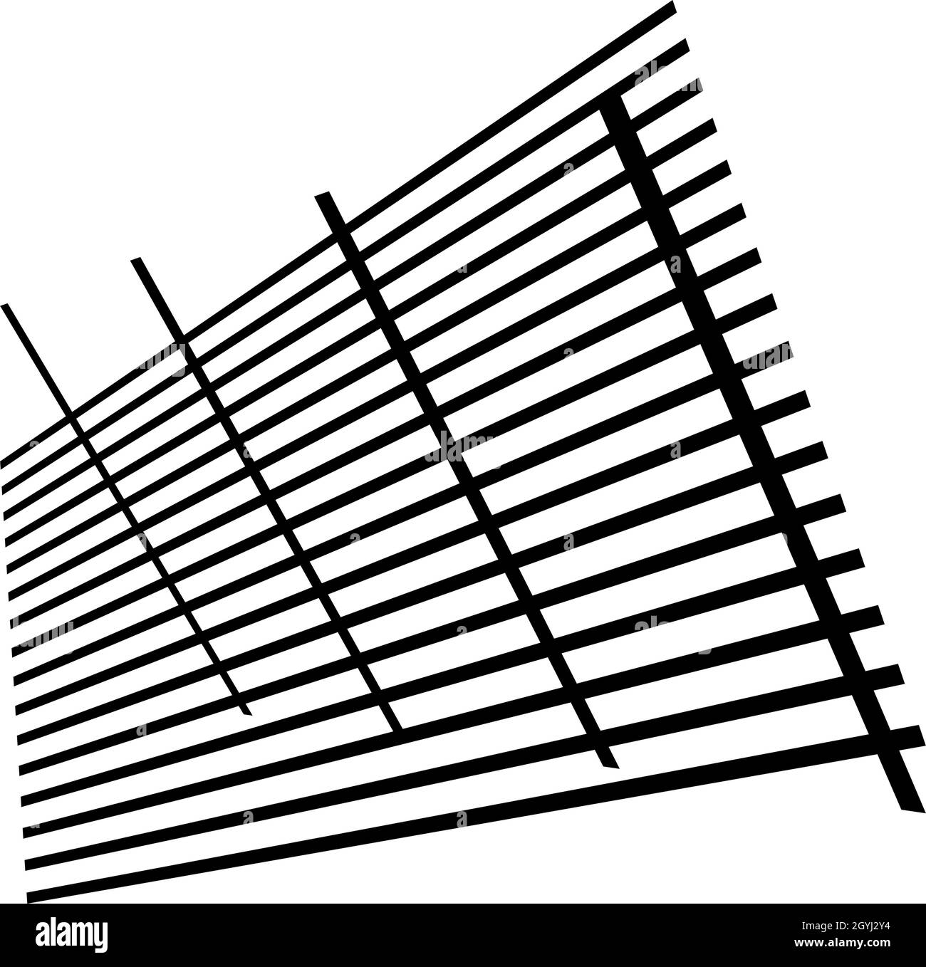 3d ,spatial grids, meshes. Interlace, interlocking, intersecting lines ...