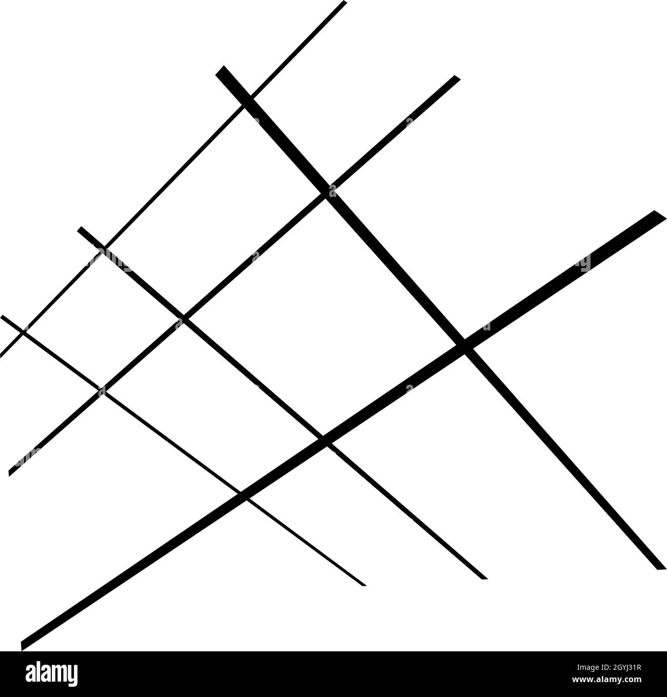 3d ,spatial grids, meshes. Interlace, interlocking, intersecting lines ...