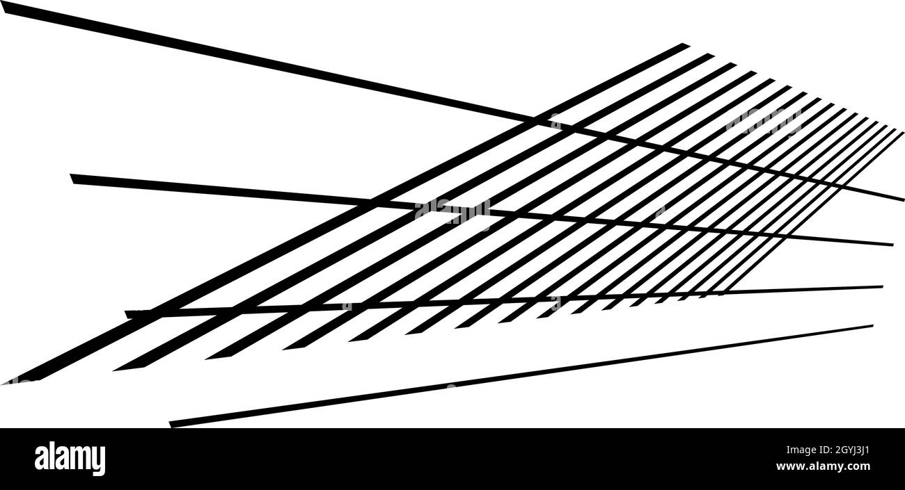 3d spatial grid, mesh, grating and lattice abstract geometric shape ...