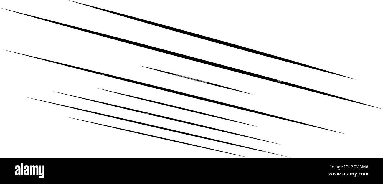 3D straight, parallel dynamic irregular lines, stripes element. Action ...