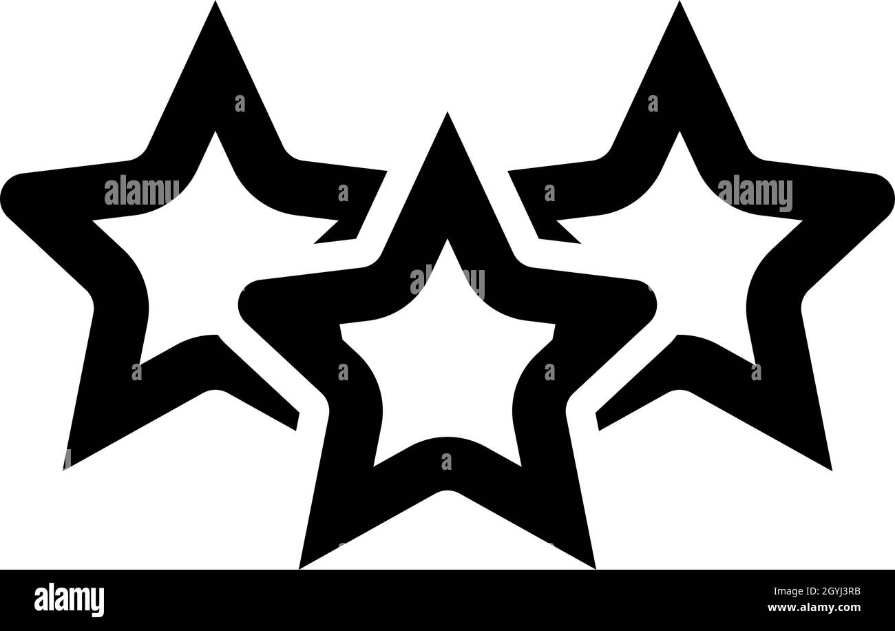 Star rating element. Reward, quality level, user satisfaction, ranking ...